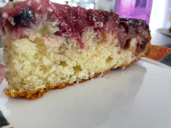 Gâteau au yaourt aux fruits rouges surgelés – Sibylle Naud – Diéteticienne